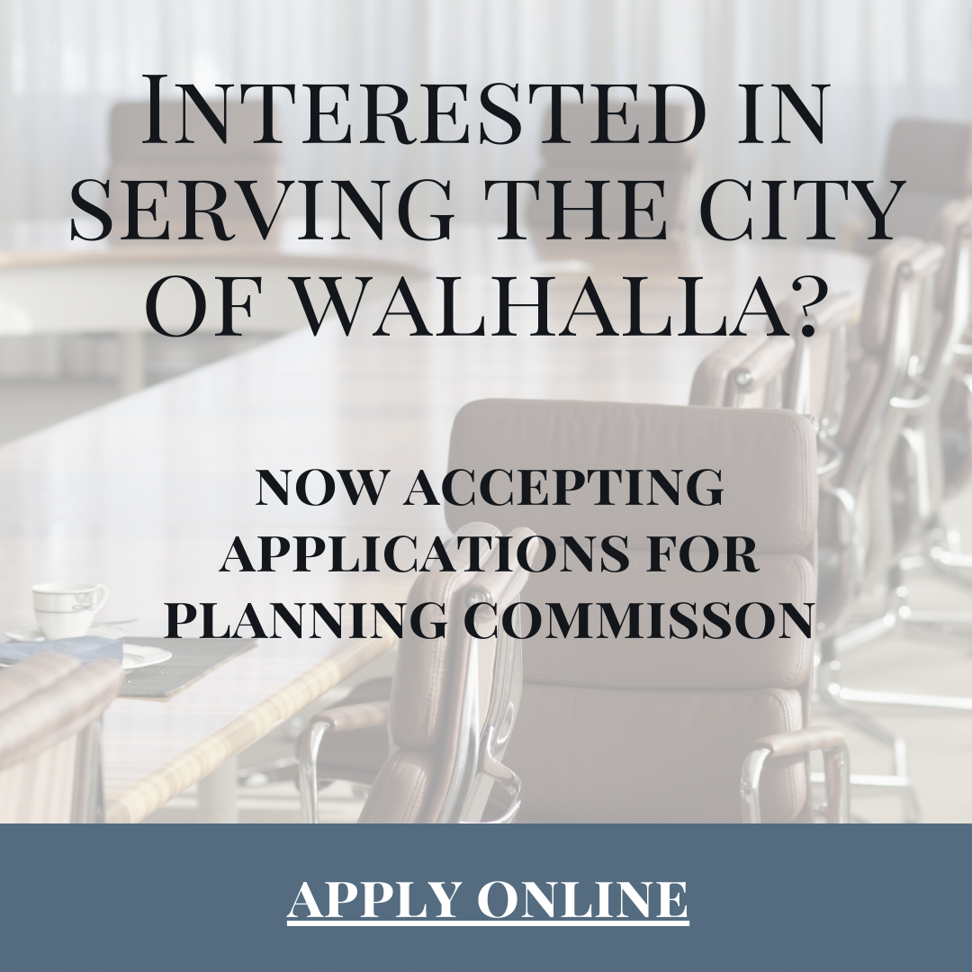 Planning, Codes and Zoning – City of Walhalla